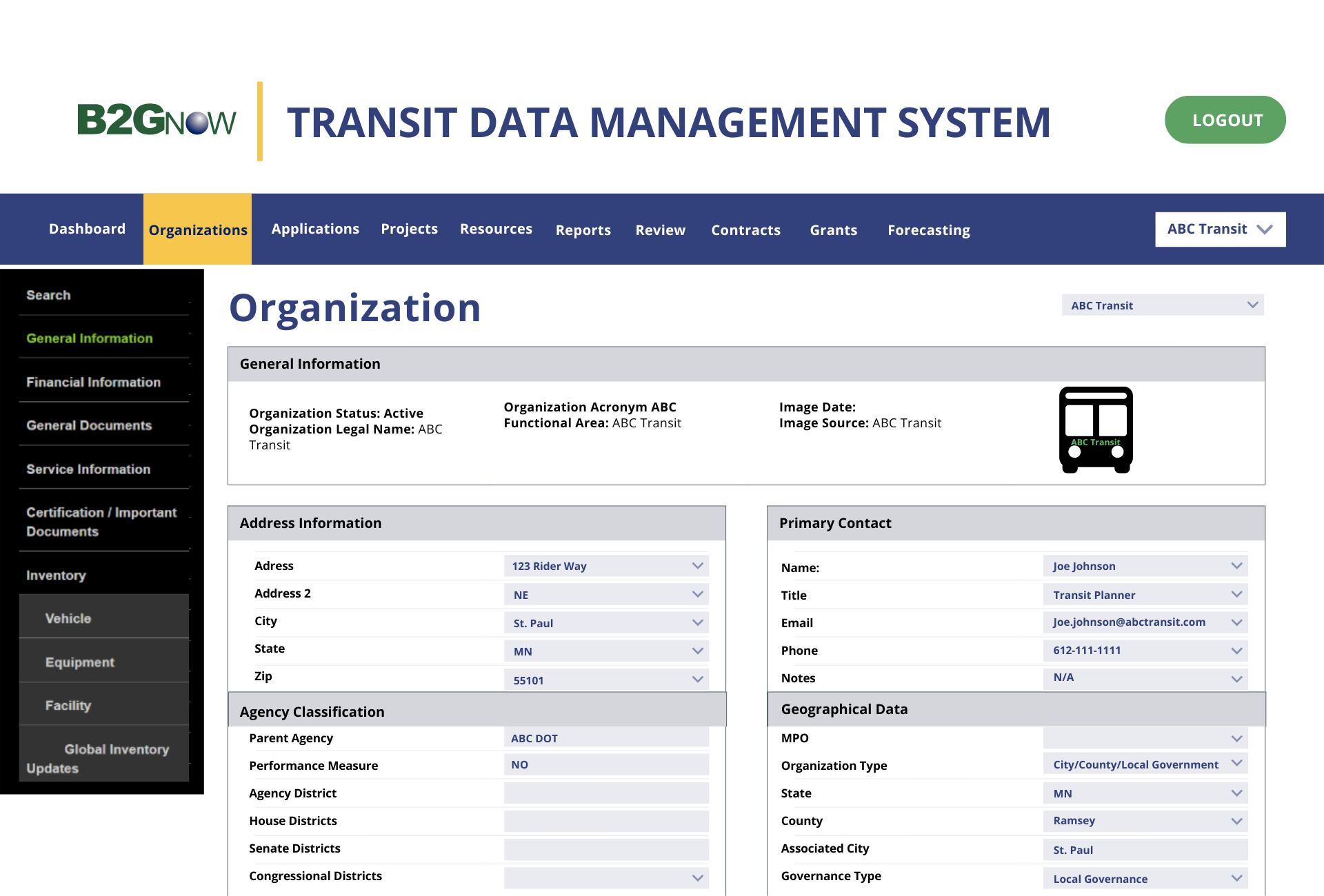 BlackCat Transit & Grant Management Software System